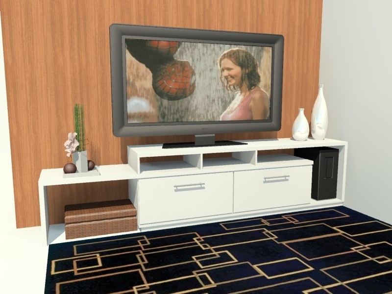 Rack para TV em Mdf - Sala