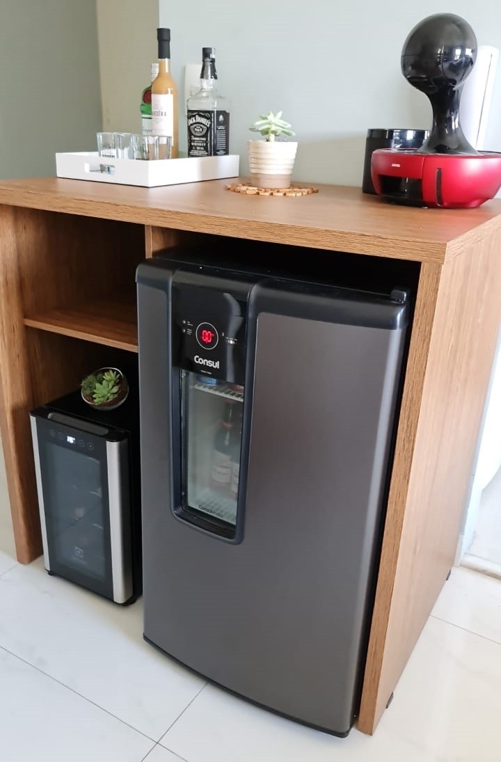 Bar Bancada Para Embutir Cervejeira E Adega Vinho - Embutir Cervejeiras ...